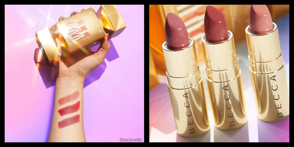 New Makeup! Becca Party Popper Ultimate Lipstick Love Mini Kit ...