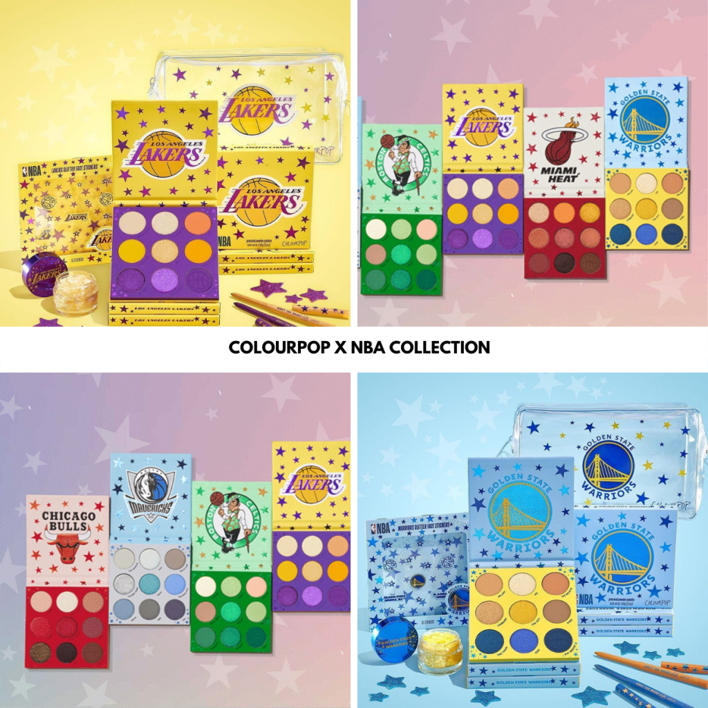 Sneak Peek! ColourPop x NBA Makeup Collection - BeautyVelle | Makeup News