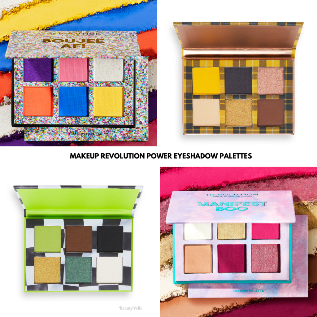 Makeup Revolution Power Eyeshadow Palettes - BeautyVelle | Makeup News