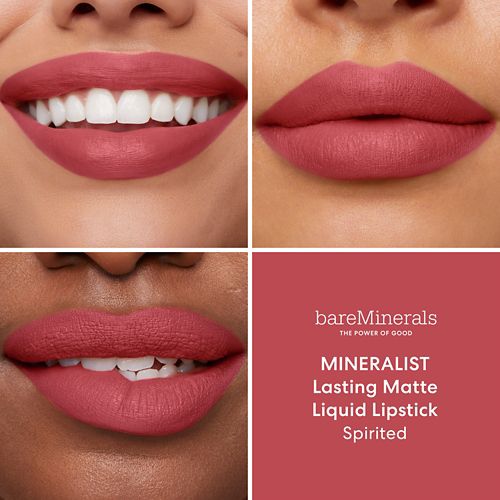bareMinerals Mineralist Lasting Liquid Lipstick and Lip Liner ...