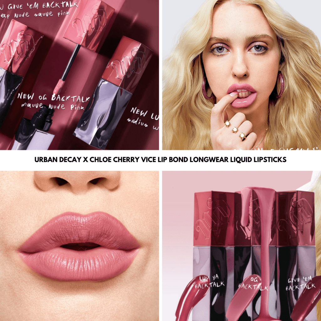 Sneak Peek! Urban Decay x Chloe Cherry Vice Lip Bond Longwear Liquid ...