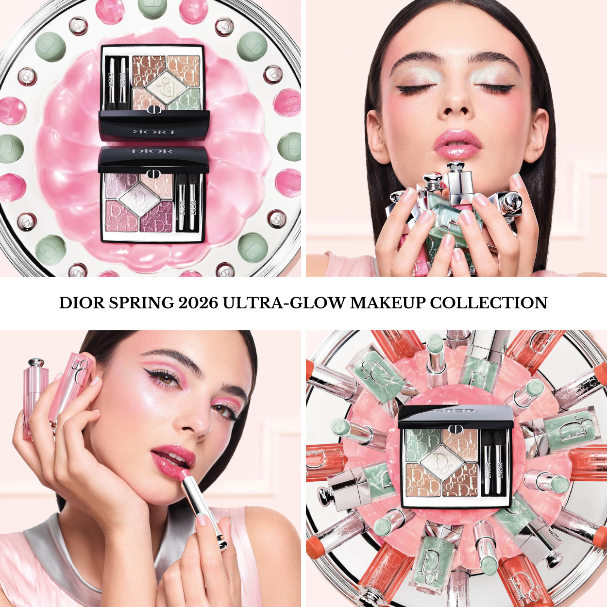 DIOR Spring 2026 Ultra-Glow Makeup Collection - BeautyVelle | Makeup News