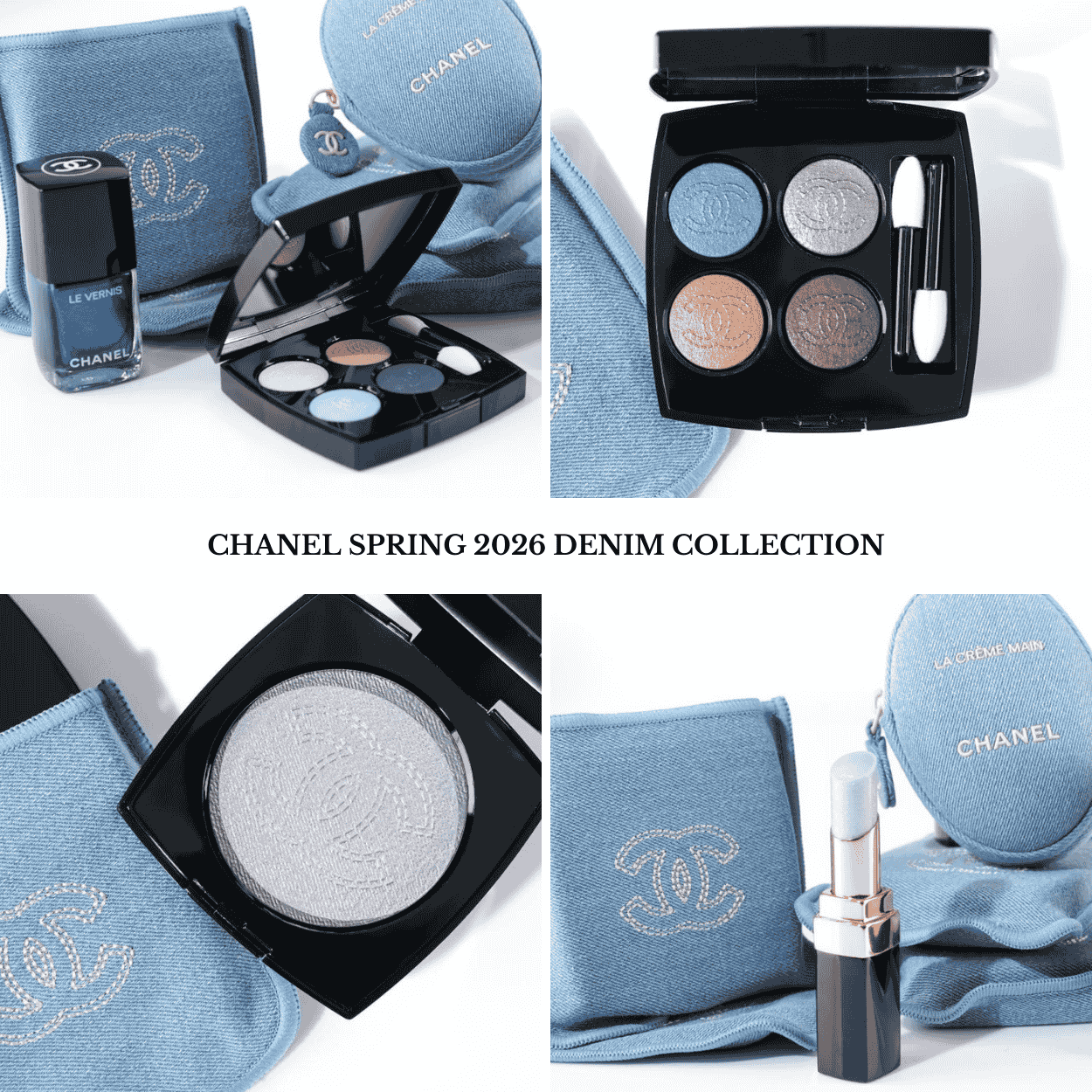 Sneak Peek! CHANEL Spring 2026 Denim Collection - BeautyVelle | Makeup News