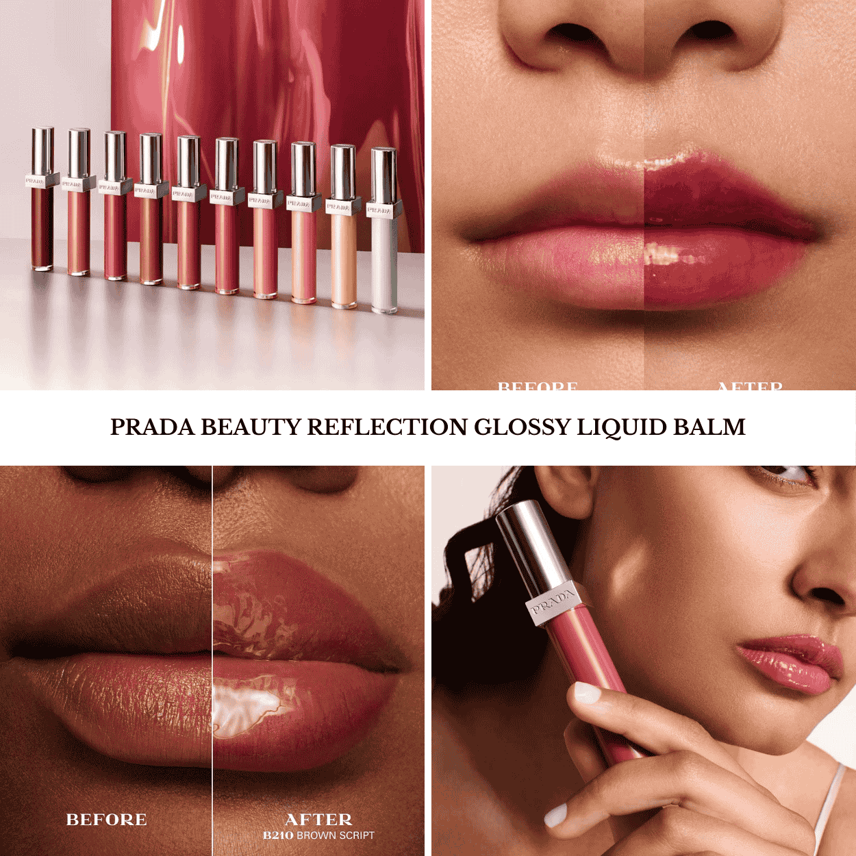Sneak Peek! Prada Beauty Reflection Glossy Liquid Balm - BeautyVelle ...