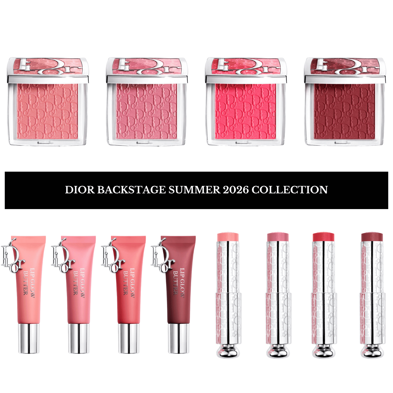 Sneak Peek! Dior Backstage Summer 2026 Collection - BeautyVelle ...